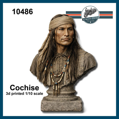 NEW! FC ModelTrend 10486 Cochise - Bust (3D-Printed)