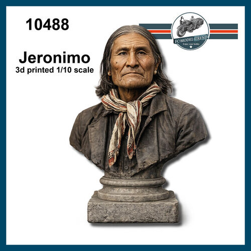 NEW! FC ModelTrend 10488 Jeronimo - Bust (3D-Printed)