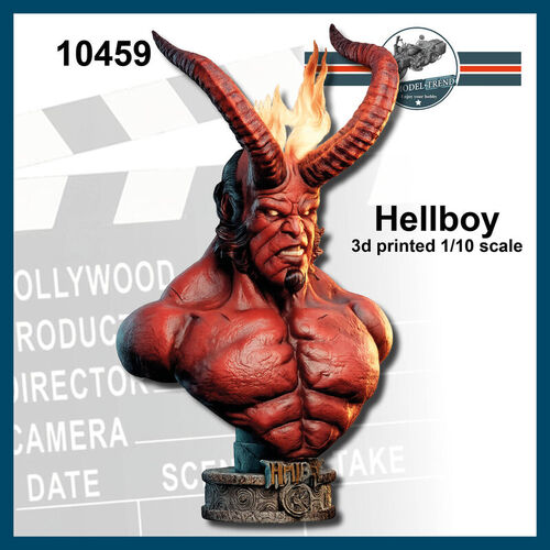 NEW! FC ModelTrend 10459 Hellboy - Bust (3D-Printed)