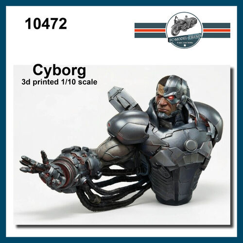 NEW! FC ModelTrend 10472 Cyborg - Bust (3D-Printed)