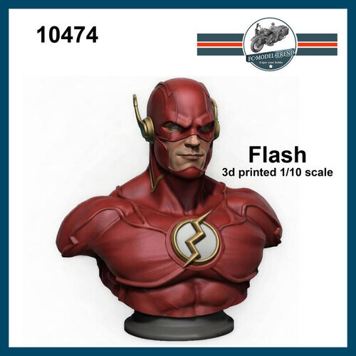 NEW! FC ModelTrend 10474 Flash - Bust (3D-Printed)