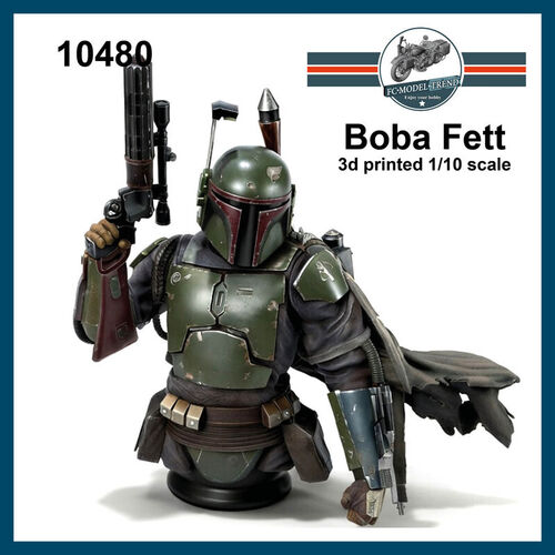 NEW! FC ModelTrend 10480 Boba Fett - Bust (3D-Printed)
