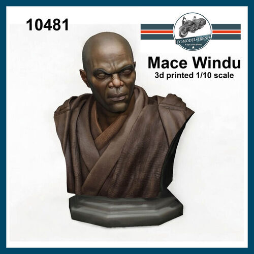 NEW! FC ModelTrend 10481 Mace Windu - Bust (3D-Printed)