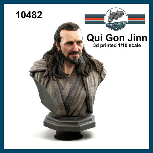 NEW! FC ModelTrend 10482 Qui Gon Jinn - Bust (3D-Printed)