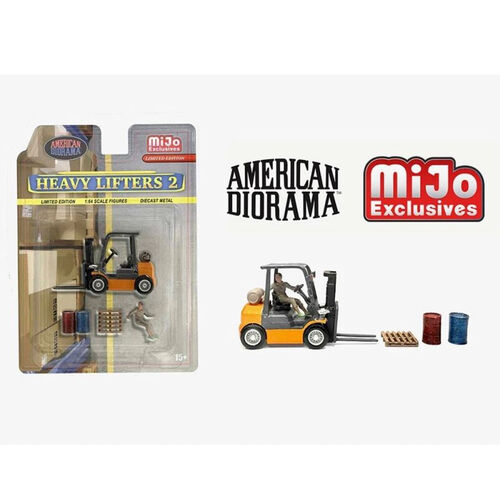 NEW! American Diorama 2434 Figure Set Heavy Lifters 2 2025