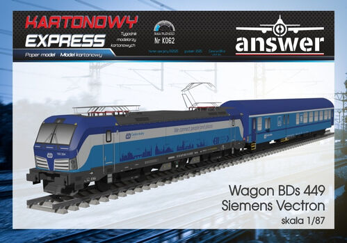 Answer KE-K062 Wagon BDs 449, Siemens Vectron