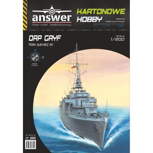 Answer KH-02-2024 ORP Gryf - Polish Minelayer