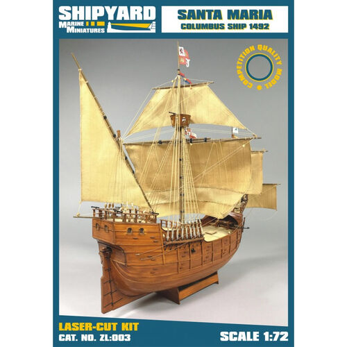 ShipYard ZL003 Santa Maria - Columbus Ship 1492