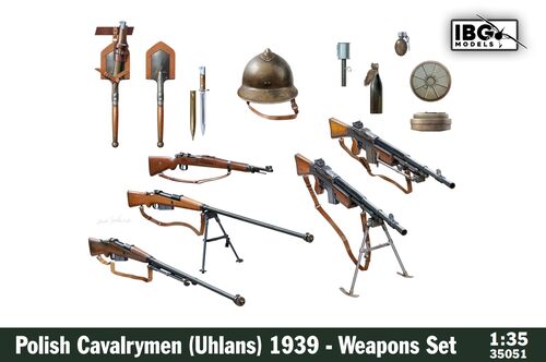 IBG 35051 Polish Cavalrymen (Uhlans) 1939 - Weapons Set