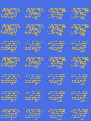 NEW! Callsign Models 16002 0.30 Cal Ammo Box Labels Decals