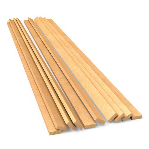 NEW! Green Stuff World 6317 Hobby Basswood Stick 2 x 6 x 250 mm (10 pcs)