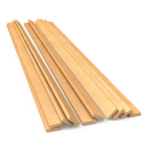 NEW! Green Stuff World 6318 Hobby Basswood Stick 2 x 8 x 250 mm (10 pcs)