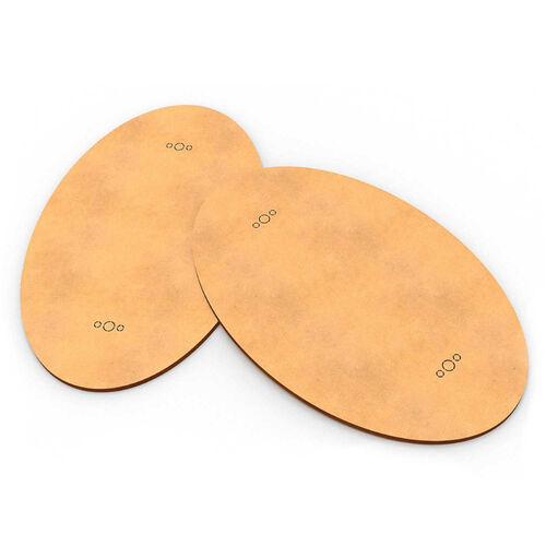 NEW! Green Stuff World 14375 MDF Oval Base 170 x 109 mm (2 pcs)