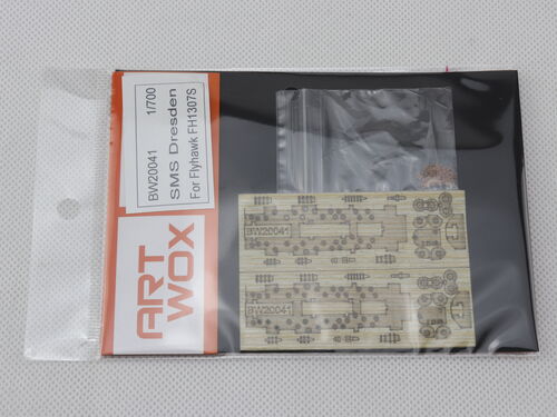 Artwox BW20041 SMS Dresden - Wooden Deck (for Flyhawk FH1307S Kit)