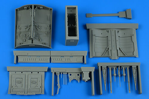 Aires 2289 Lockheed TF-104 G & CF-104 D & F-104 DJ/F Starfighter - Wheel Bay (for Italeri Kits)