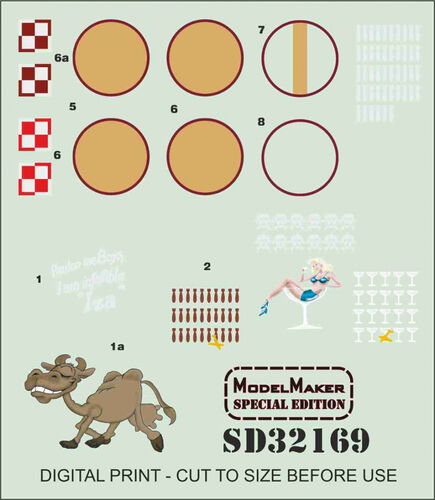 Model Maker Decals SD32169 Avro Lancaster In Polish Service Part II
