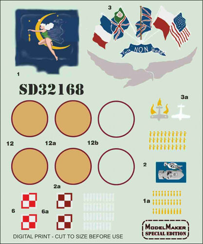 Model Maker Decals SD32168 Avro Lancaster In Polish Service Part I