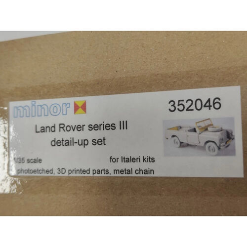 Minor 352046 Land Rover Series III Detail-Up Set (For Italeri)