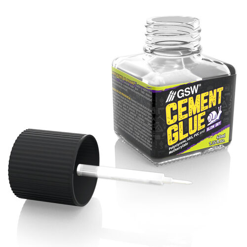NEW! Green Stuff World 5825 Slow Dry - Cement Glue