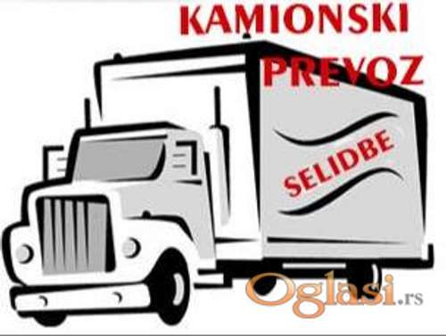 SELIDBE I PREVOZ ROBE KAMIONOM