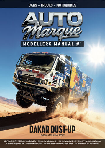 NEW! Airmark AUTOMMM01 Auto Marque Modellers Manual No.1 - Dakar Dust -Up Building 1/35 Kamaz 43509