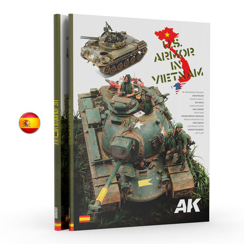 AK-Interactive 130030 US Armor in Vietnam (Spanish Version)