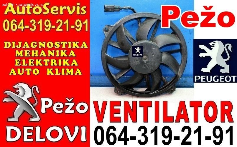 VENTILATOR PEŽO 607 406 407 807 307 206 PARTNER 106 205 309