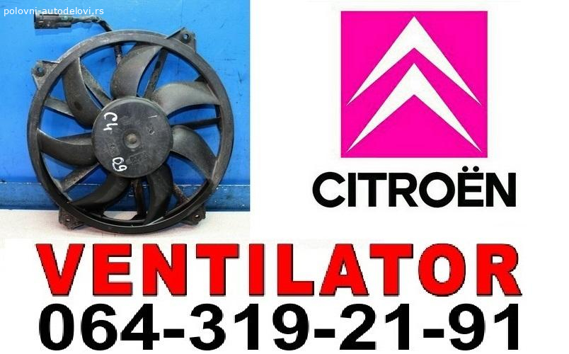 VENTILATOR CITROEN C2 C3 C4 C5 C8 XSARA PICASSO SAXO