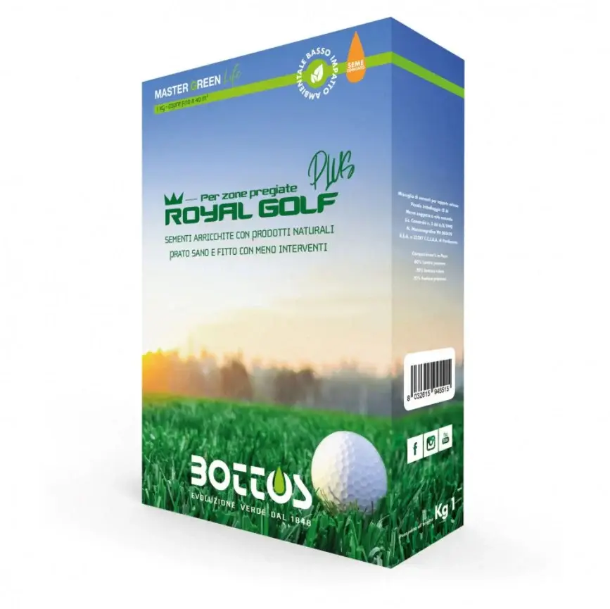 Bottos 1848 Seme trave za golf terene Royal Golf Plus, 1 kg