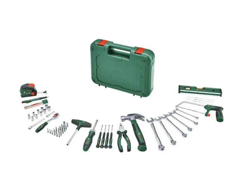 Bosch Set ručnog alata Advanced 1600A02ZB3, 64 komada