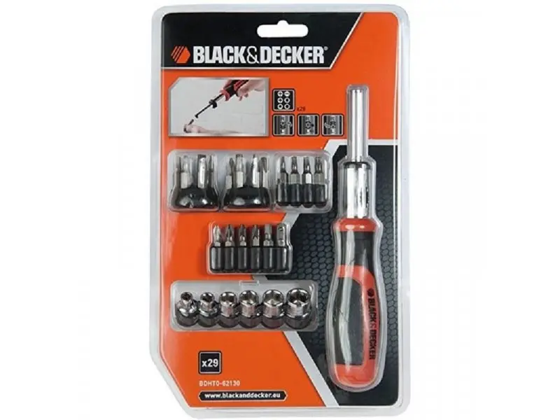 Black + Decker odvijač sa račnom set BDHT0-62130V