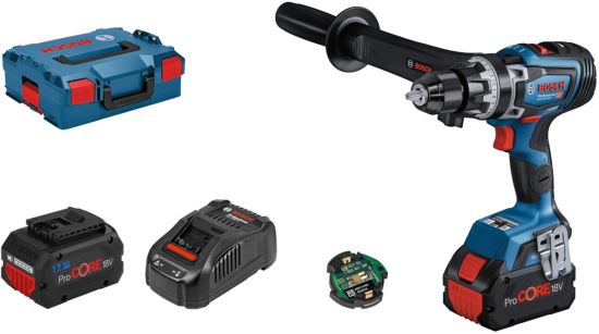 Bosch GSB 18V-150 C akumulatorska vibraciona bušilica - odvrtač; 2 x ProCORE 18V 8,0Ah; L-Boxx (06019J5105)