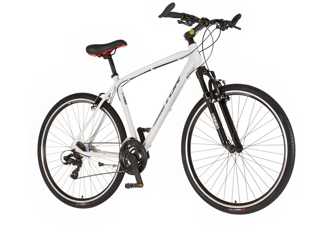 BICIKL TOUR VISITOR TERRA MAN 28" AMORTIZER ALU 21" V-BRAKE 21 BRZINA 167-192CM (L/XL) BELI
