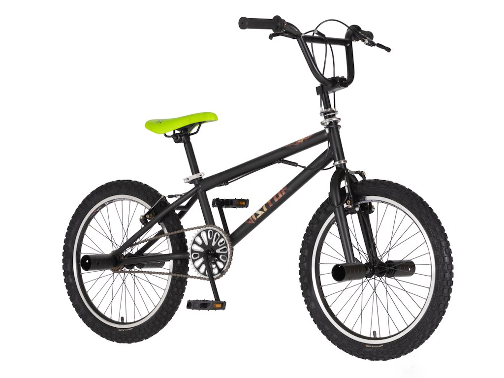 BICIKL BMX SCOUT BMX 20" 10" V-BRAKE 142-165CM (S) CRNI POLU MATI