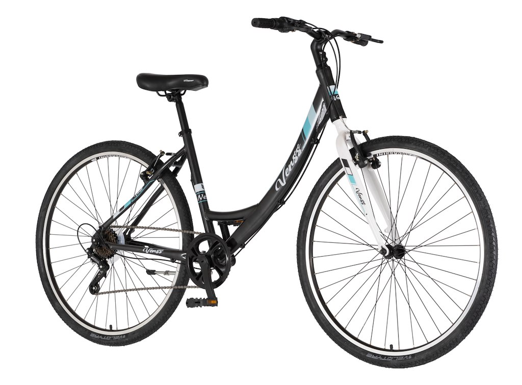 BICIKL MTB VENSSINI PARMA ALU NEXA 28" ALU 17" V-BRAKE 6 BRZINA 155-178CM (S/M) CRNO TIRKIZ