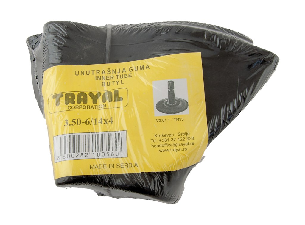 VP.BIC.UN., 14X4.0; 102-356 14 INCH AV GUMA; CRNA; TRAYAL, 2027