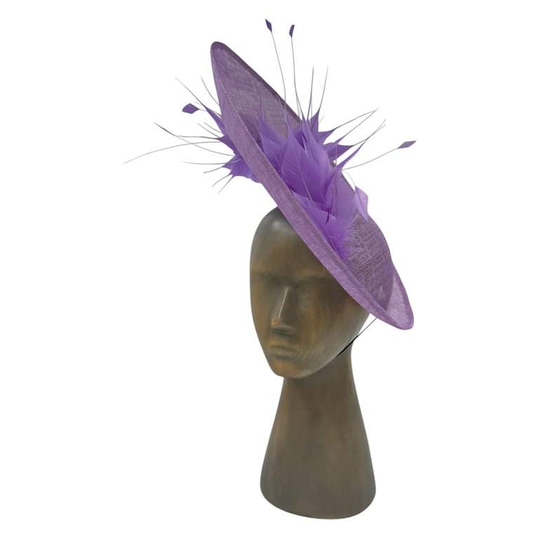 FEATHER MEGAN FASCINATOR