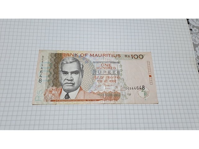MAURICIUS 100 RUPEES 2013 GODINA