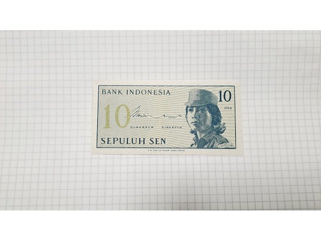 INDONEZIJA 10 SEN 1964 GODINA