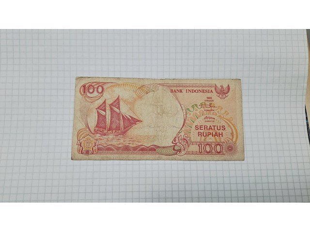 INDONEZIJA 100 RUPIAH 1992 GODINA