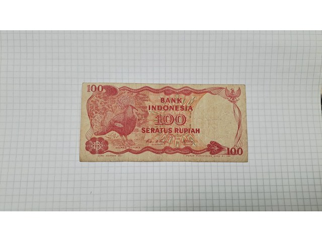 INDONEZIJA 100 RUPIAH 1984 GODINA