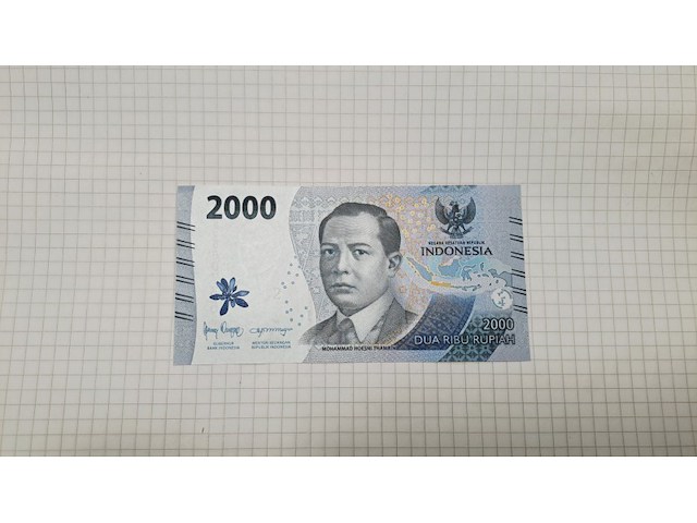 INDONEZIJA 2000 RUPIAH 2022 GODINA *UNC*