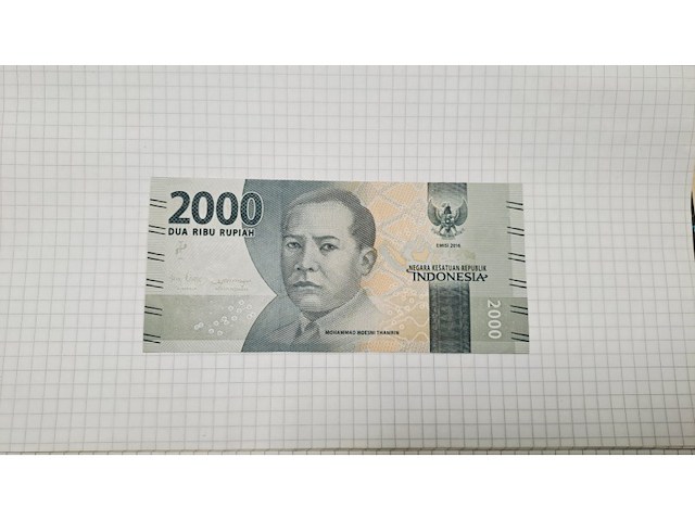 INDONEZIJA 2000 RUPIAH 2018 GODINA *UNC*