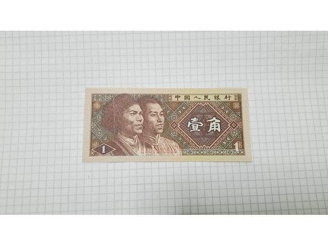 KINA 1 JIAO 1980 GODINA