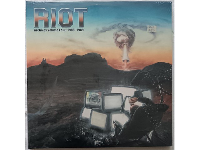 RIOT  -  ARCHIVES Vol.FOUR 1988 - 1989 ( Novo !!!)