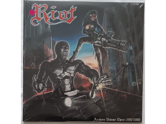 RIOT  -  ARCHIVES Vol.THREE 1987 - 1988 ( Novo !!!)