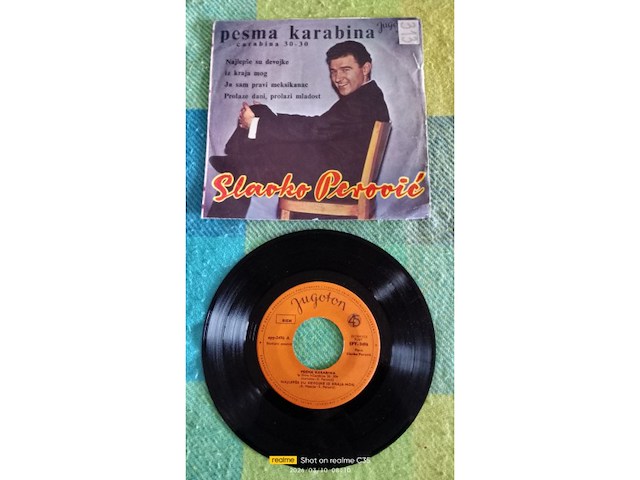 SLAVKO PEROVIC 1965 - PESMA KARABINA