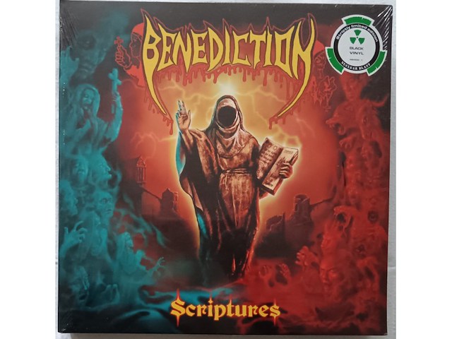 BENEDICTION  -  2LP  SCRIPTURES  ( Novo !!! )