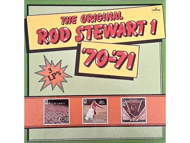 Rod Stewart – The Original Rod Stewart 1 - `70-`71 3LP
