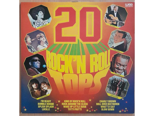 Various ‎– 20 Rock`n Roll Tops GERMANY 1974